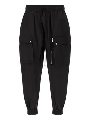 THOM KROM Drawstring Casual Pants - Black