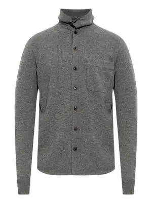 Dries Van Noten Long-sleeve Cardigan - Grey