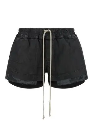 Rick Owens Drawstring Fog Boxer Shorts - Black