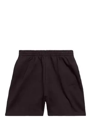 Balenciaga Logo Detail Sports Shorts - Black