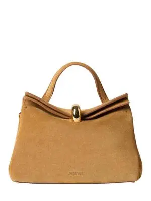 Jacquemus Valerie Small Top-handle Tote Bag - Camel