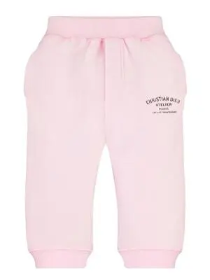 Dior Logo Sweatpants - Pink