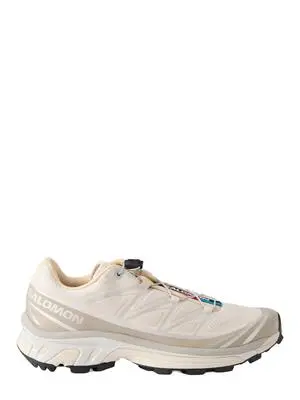 SALOMON Salomon XT-6 Rubber-Trimmed Mesh Sneakers Silver
