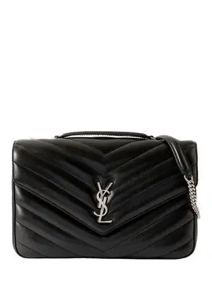 SAINT LAURENT SAINT LAURENT Loulou Large Matelassé Leather Shoulder Bag