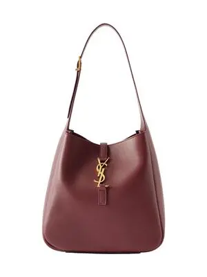 Saint Laurent Le 5 À 7 Leather Shoulder Bag - Red