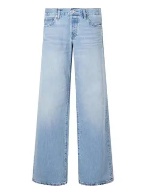 FRAME FRAME Low-Rise Wide-Leg Jeans