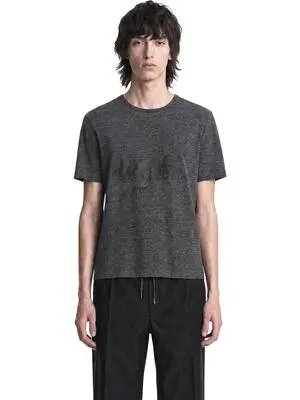 MAISON MARGIELA Cotton Short Sleeve T-shirt - Grey