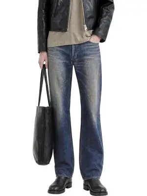 Our Legacy Third Cut Jeans Azure Print - Blue