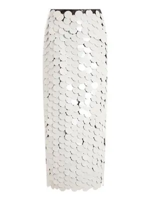 16Arlington 16Arlington Dia Sequin Midi Skirt Brown