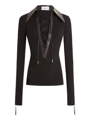 16Arlington Pia Top - Black