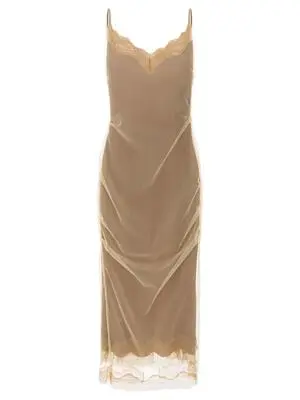 16Arlington Andrea Midi Dress - Toffee