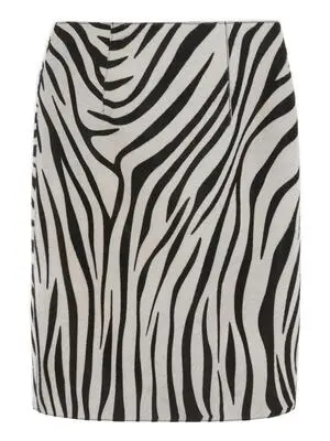 16Arlington Delta Midi Skirt - Zebra