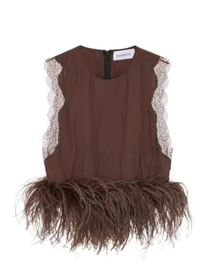 16Arlington Dickens Top - Chocolate