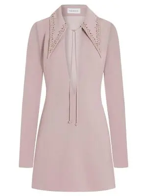 16Arlington 16Arlington Imre Mini Dress With Crystal Embellishments Pink