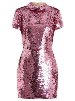 16Arlington Iona Mini Dress - Pink