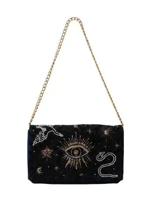 ARTEMIS MUSE Cosmos Embellished Bag - Blue