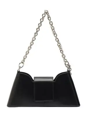 JUSTINE CLENQUET Marla Evening Chain Bag - Black