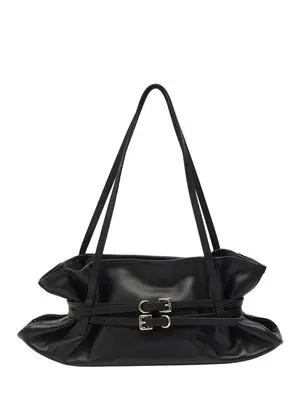 JUSTINE CLENQUET Sidney Evening Bag - Black