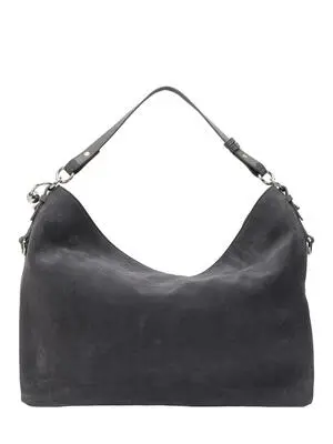 JUSTINE CLENQUET Marla Hobo Suede Bag - Grey