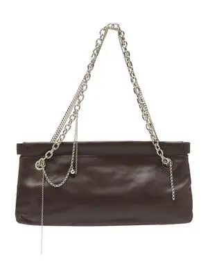 JUSTINE CLENQUET Flor Chain Bag - Brown