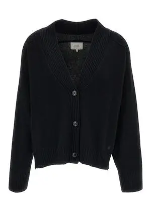 Loulou De Saison Cardigan Kaia In Cashmere - Nero