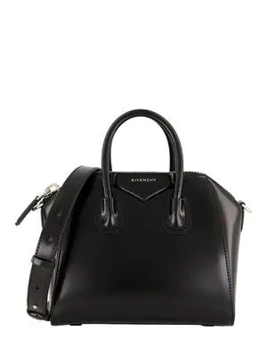 Givenchy Mini Antigona Bag In Box Leather - Black