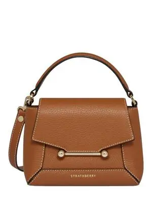 Strathberry Mosaic Nano Bag - Tan