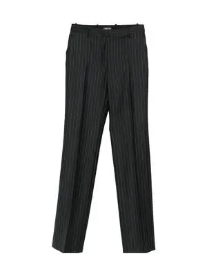 TOM FORD Pinstripe Trousers - Black