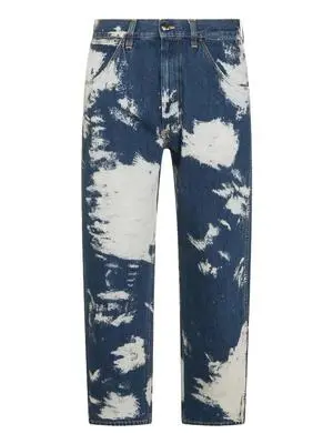 VIVIENNE WESTWOOD Ranch Bleached Straight-leg Jeans - Blue