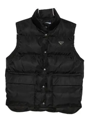 Prada Quilted Puffer Vest - Black