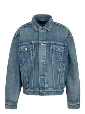 Saint Laurent Denim Jacket - Blue