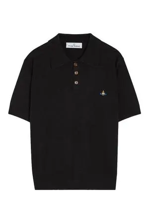 VIVIENNE WESTWOOD Polo Shirts - Black