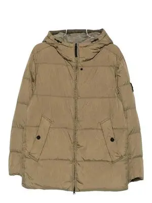 Stone Island Padded Coat - Green