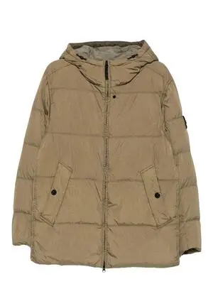 Stone Island Padded Coat - Green