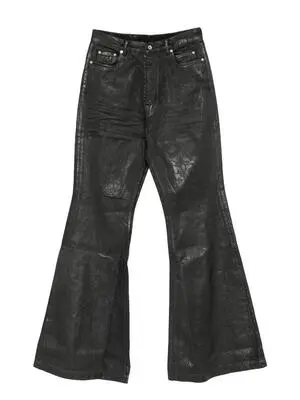Rick Owens Denim Bootcut Jeans - Black