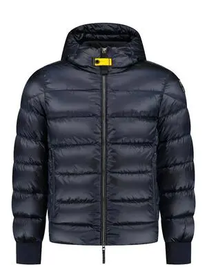 PARAJUMPERS Quilted Down Hooded Jacket - Blue