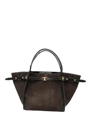 TOD'S T Timeless Tote Bag - Brown
