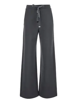Max Mara Smmbali Wide Leg Trousers - Gray