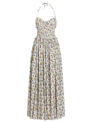 Dolce & Gabbana Floral Maxi Dress - Multicolor
