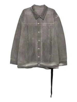 Rick Owens Denim Jacket - Gray