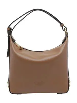 TOD'S Mini Metal Dots Handbag - Cream
