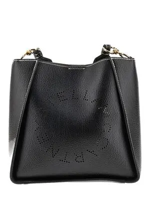 Stella McCartney Alter Mat 'stella Logo' Crossbody Bag - Black