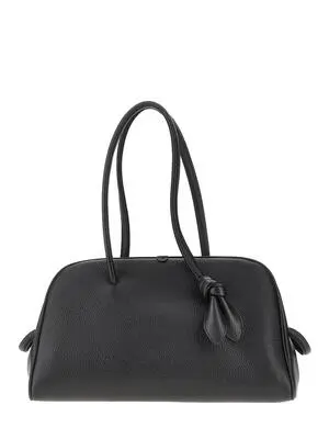 Jacquemus Grained Leather "turismo" Bag - Black