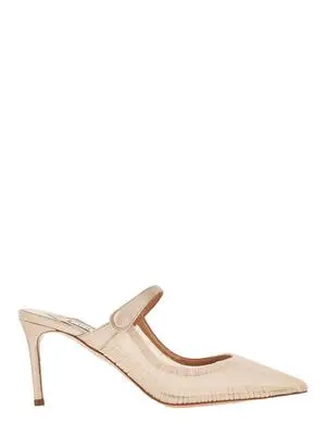 AQUAZZURA AQUAZZURA Voile Tulle Mules With Satin Strap
