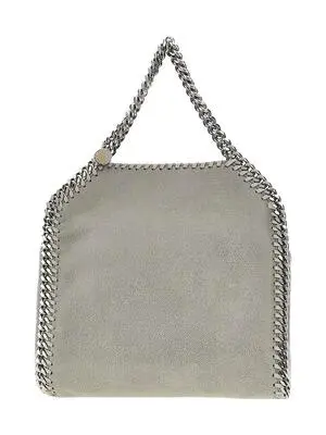 Stella McCartney Stella McCartney Mini Falabella Bag With Chain Edges Gray