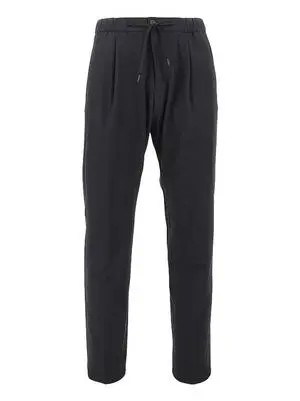 Herno Light Nylon Stretch Pants - Black