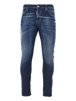 Dsquared2 Slim Twist Jeans - Blue