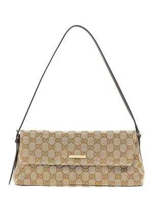 Gucci Gg Original Fabric Madison Shoulder Bag - Cream