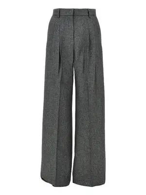 Andamane The Attico Nathalie Mouliné Knitting Pants - Gray