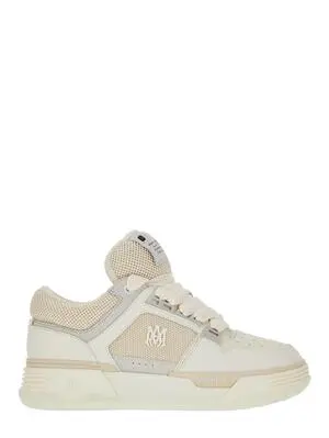 Amiri Ma-1 Leather And Mesh Sneakers - White